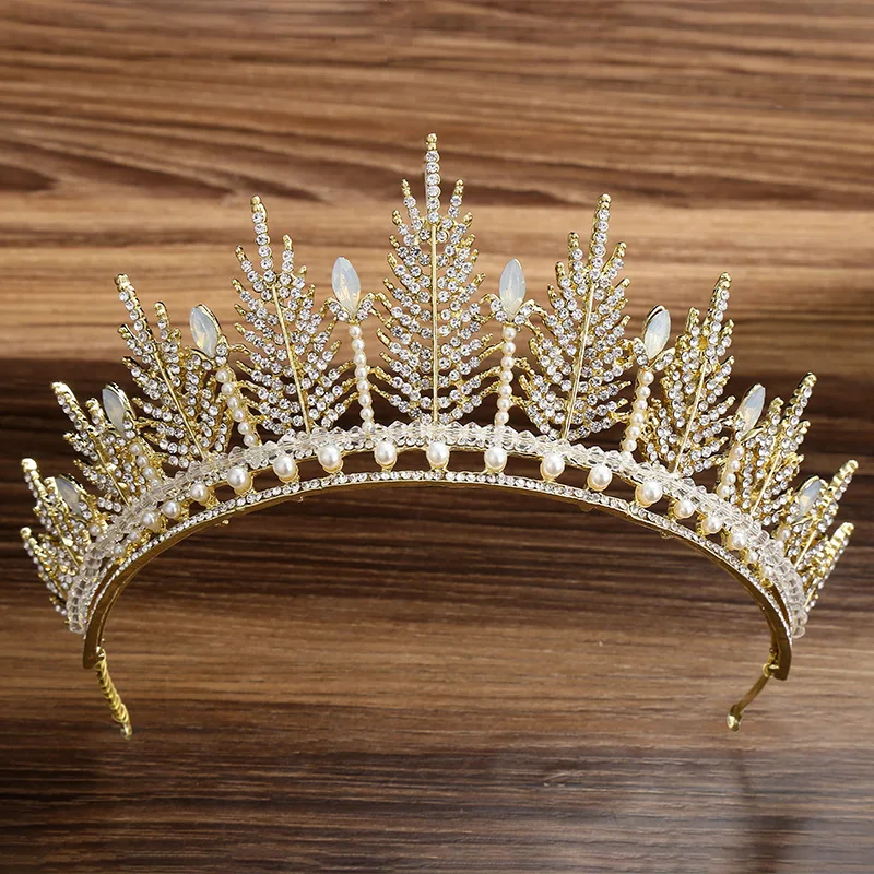 Chic / Belle Feuille Tiare Accessoire Cheveux Mariage 2020 Alliage ...