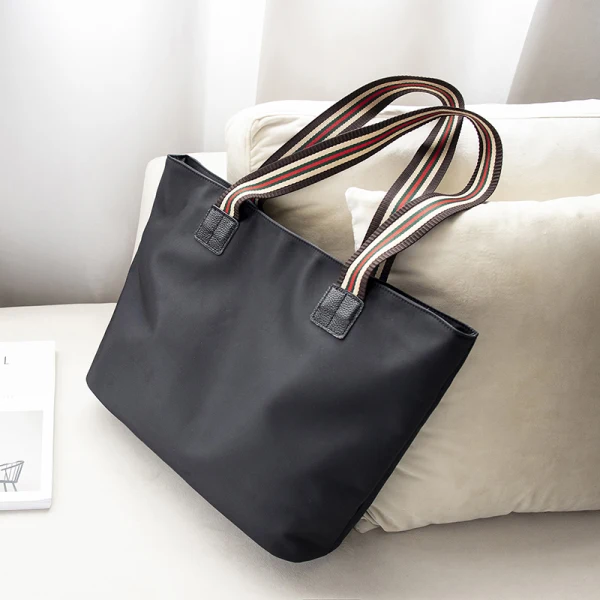 Modest / Simple Black Square Tote Bag Shopping Bag Shoulder Bags 2021 ...