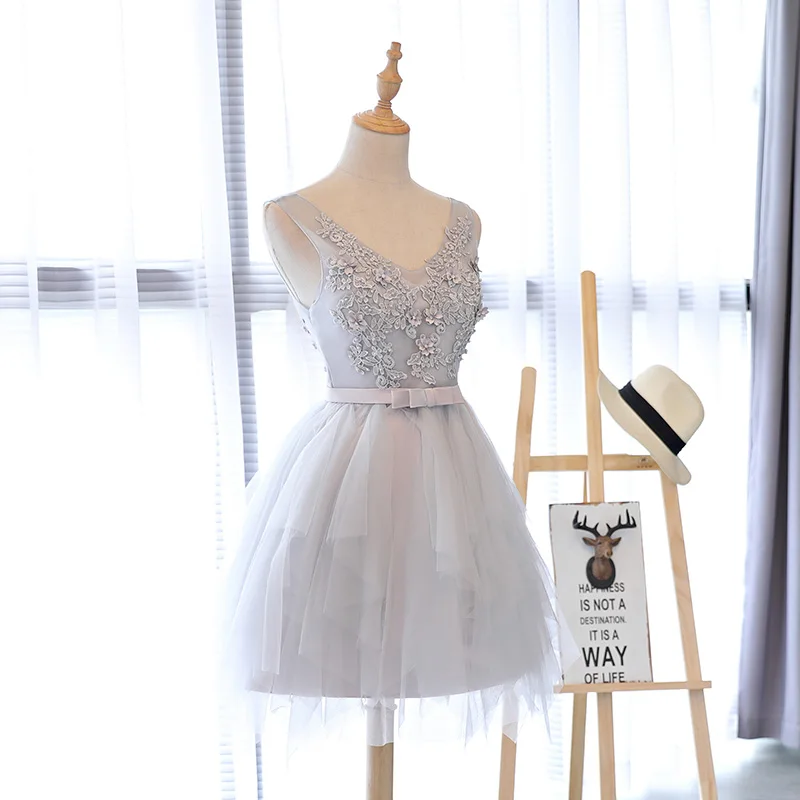 Chic / Beautiful Homecoming Graduation Dresses 2017 A-Line / Princess ...