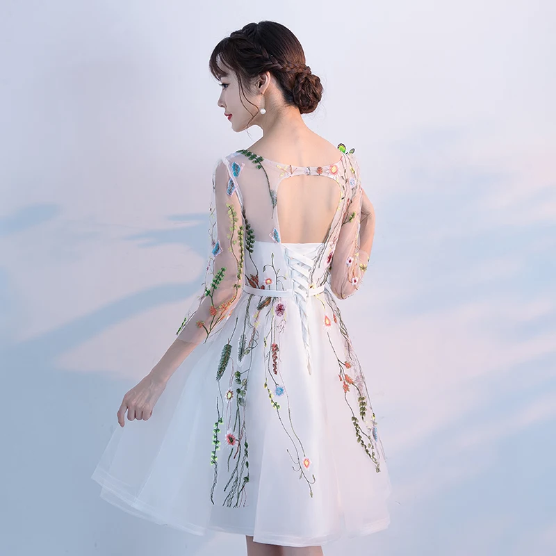 Chic / Beautiful Graduation Dresses 2017 Short A-Line / Princess ...