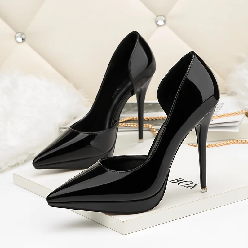 Modest / Simple Red Office Womens Shoes 2020 12 cm Stiletto Heels ...