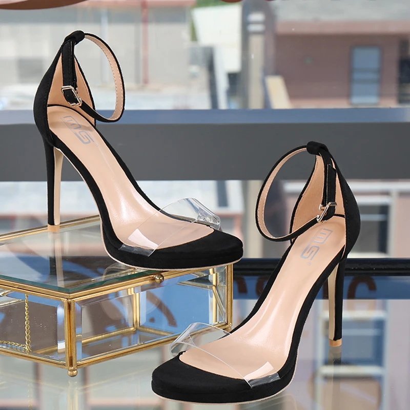 Amazing / Unique Beige Homecoming High Heels Sandals 2020 Suede Strappy ...