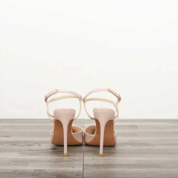 Chic Beautiful Nude Street Wear Womens Sandals 2020 Patent Leather