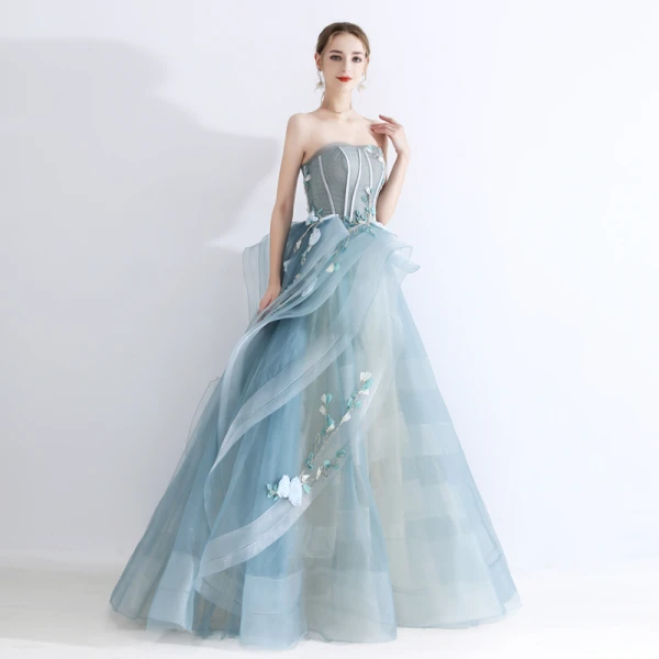 High-end Jade Green Prom Dresses 2020 A-Line / Princess Sweetheart ...