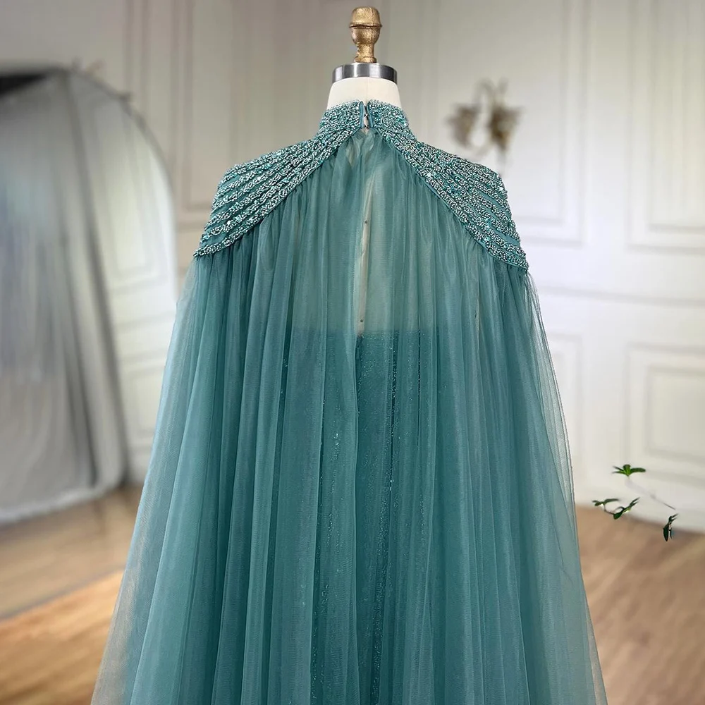 High-end Caramel Handmade Beading Sequins Prom Dresses 2024 Trumpet ...